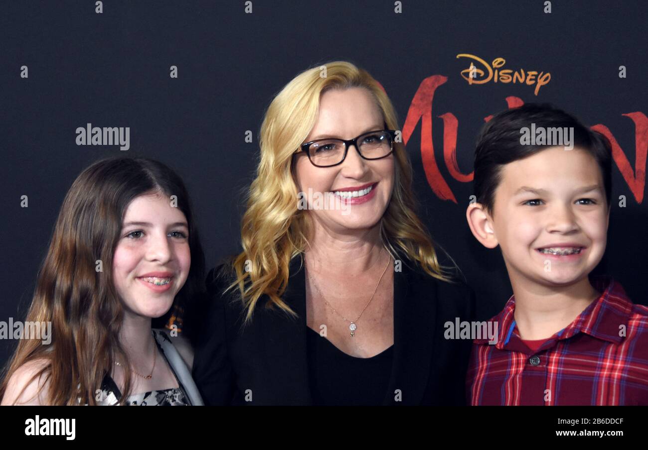 Hollywood, California, USA 9th March 2020 Actress Angela Kinsey attends ...