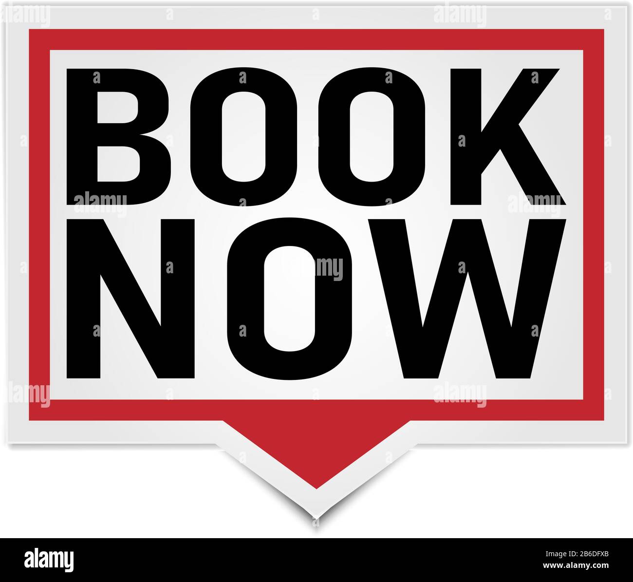 Book now word Stock Vector Images - Alamy