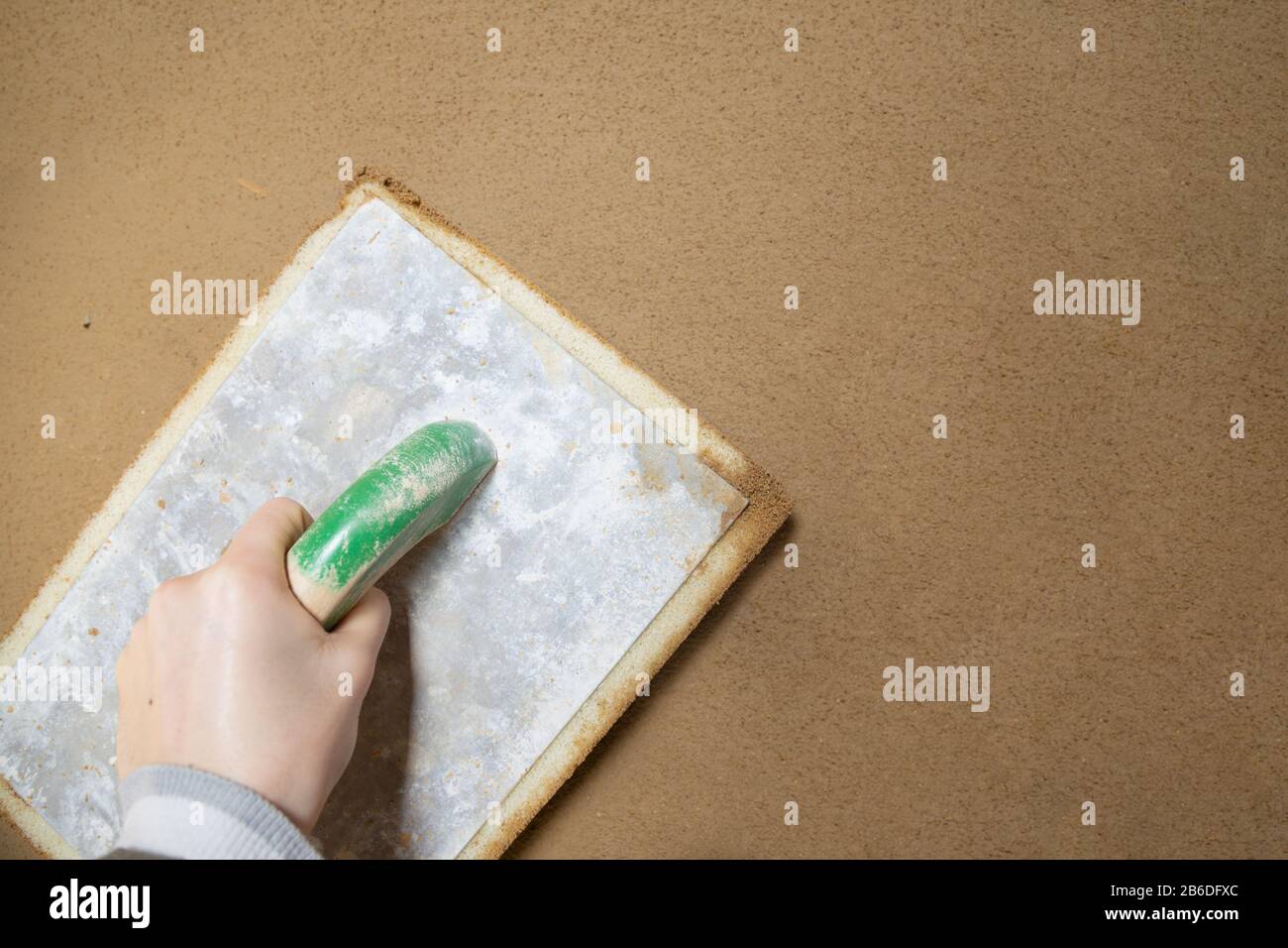 Plaster sand hi-res stock photography and images - Alamy