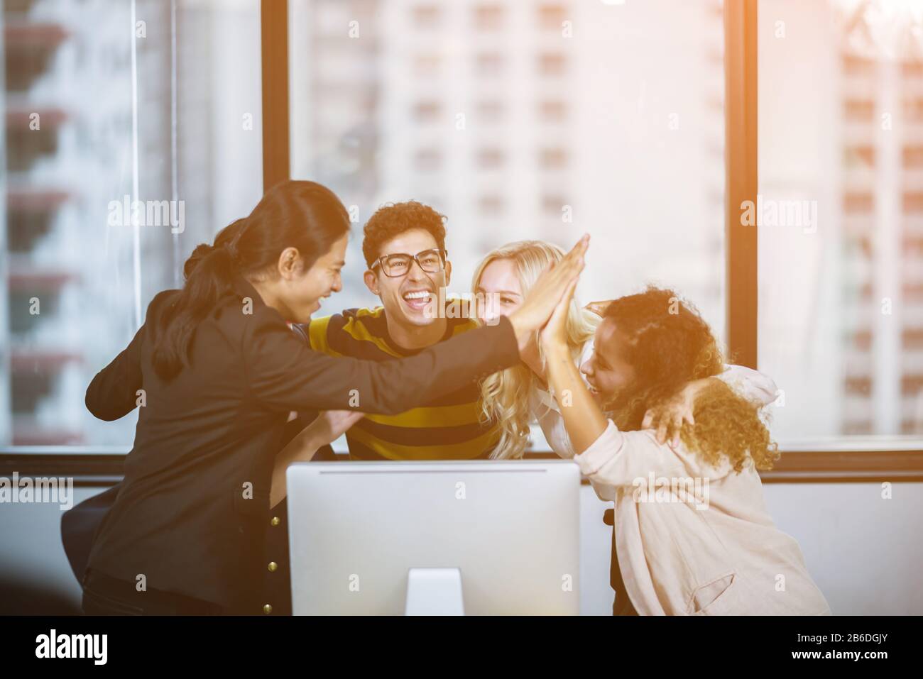 Business success ideas from business team Stock Photo - Alamy