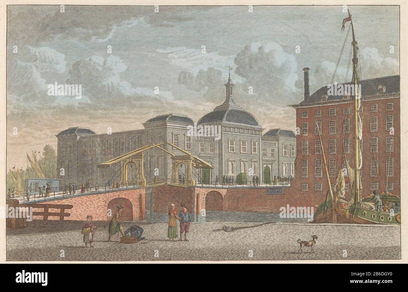 Etching hand colored date 1825 hi-res stock photography and images - Alamy