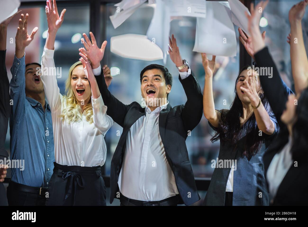 Business success ideas from business team Stock Photo - Alamy