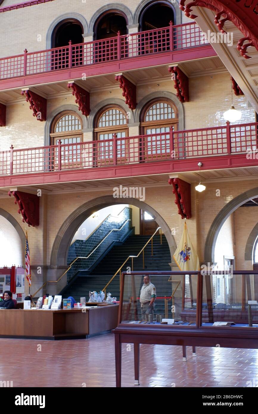 The concourse of former Central Railroad of New Jersey Terminal aka ...
