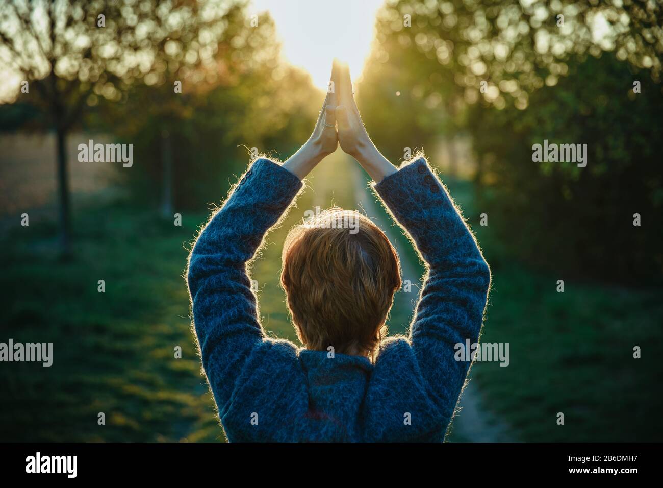 Praying To Sun High Resolution Stock Photography and Images - Alamy