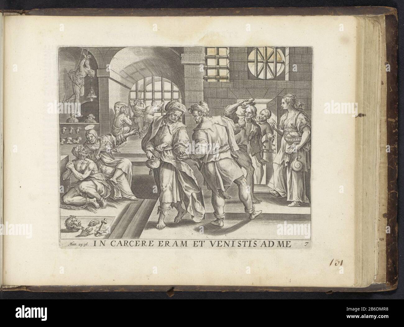 Prisoners visit mercy bible matthew 25 hi-res stock photography and ...