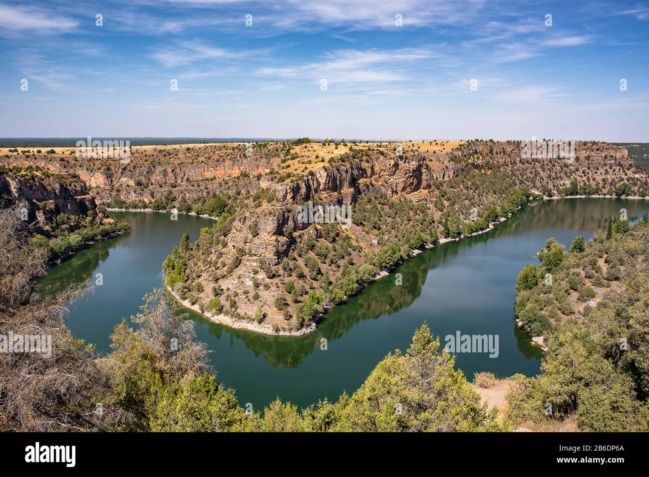 Hoces del Duraton, Segovia Spain Stock Photo - Alamy