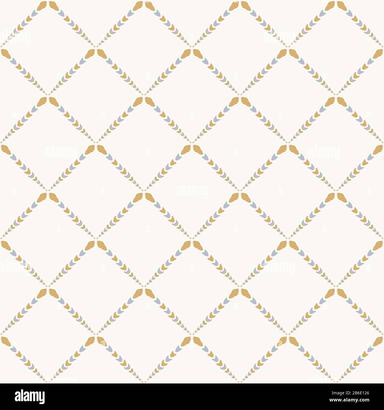Yellow Trellis Pattern