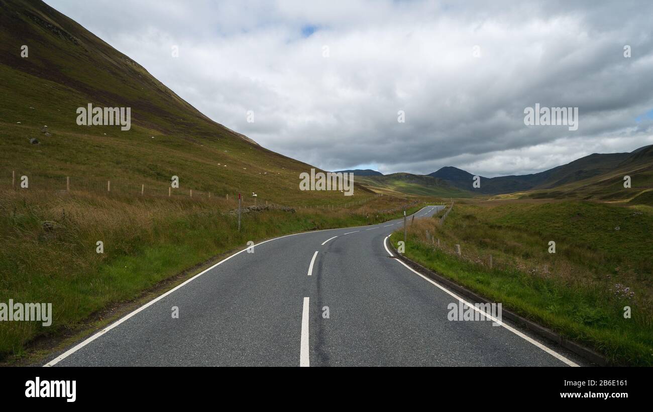 Scottish scenic road hi-res stock photography and images - Alamy