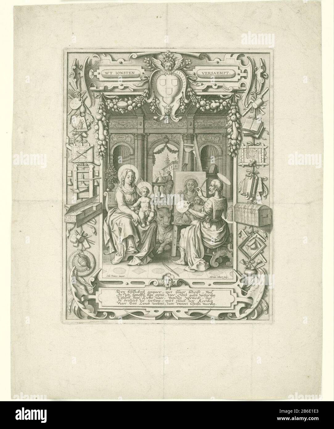 Guild of saint luke hi-res stock photography and images - Alamy