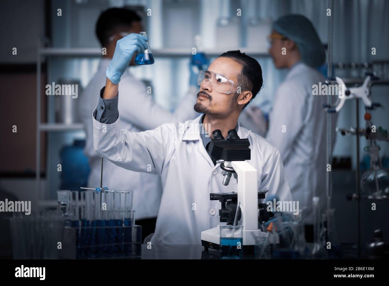 Team of Medical Research Scientists Collectively Working on a New ...