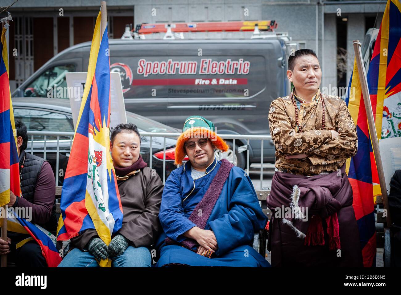 Tibetans commemorate the 1959 Tibetan Uprising against the invasion of ...