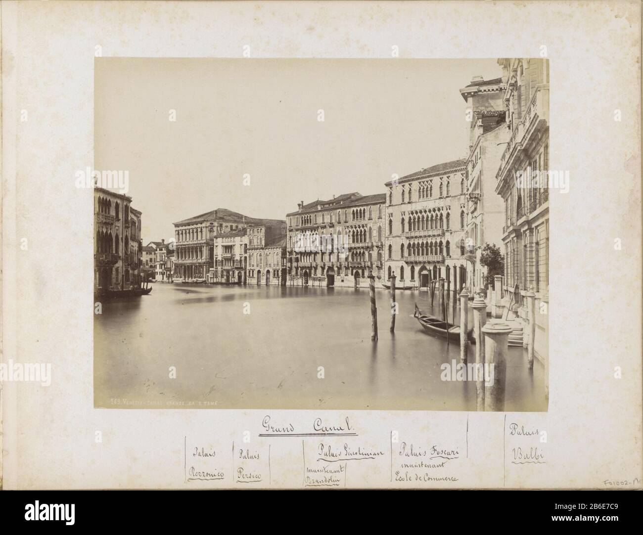 Part of Topographical album Venice 1881. Manufacturer : photographer ...