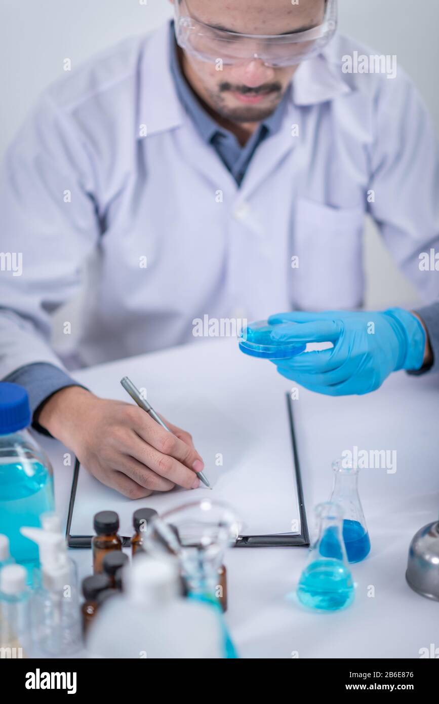 Researchers are analyzing data to create scientific innovations. Modern ...