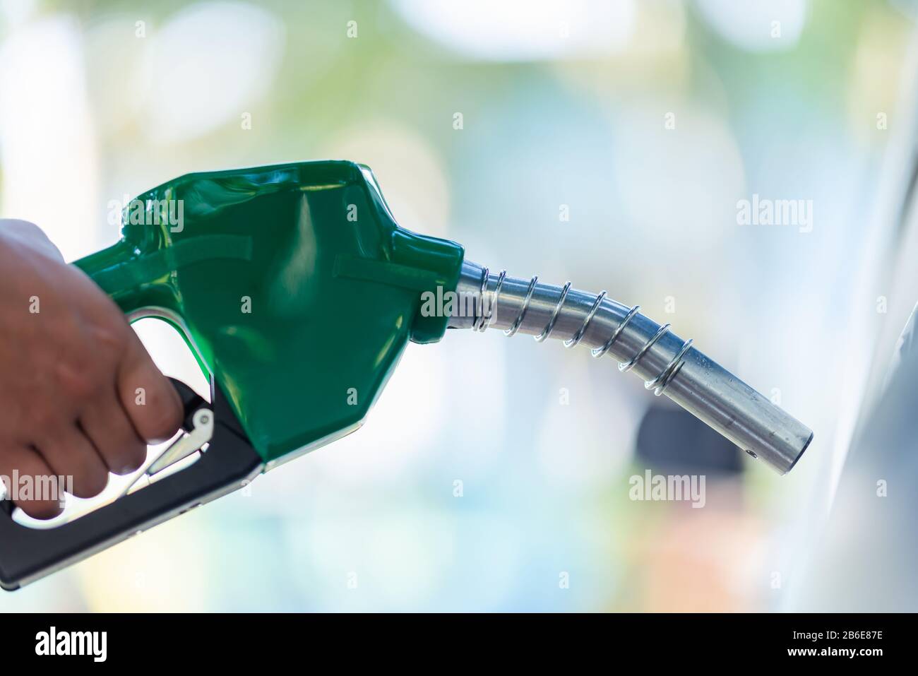 Petrol tank being filled hi-res stock photography and images - Alamy