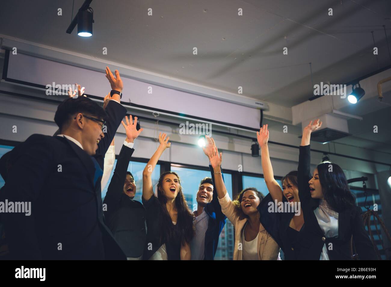 Business success ideas from business team Stock Photo - Alamy