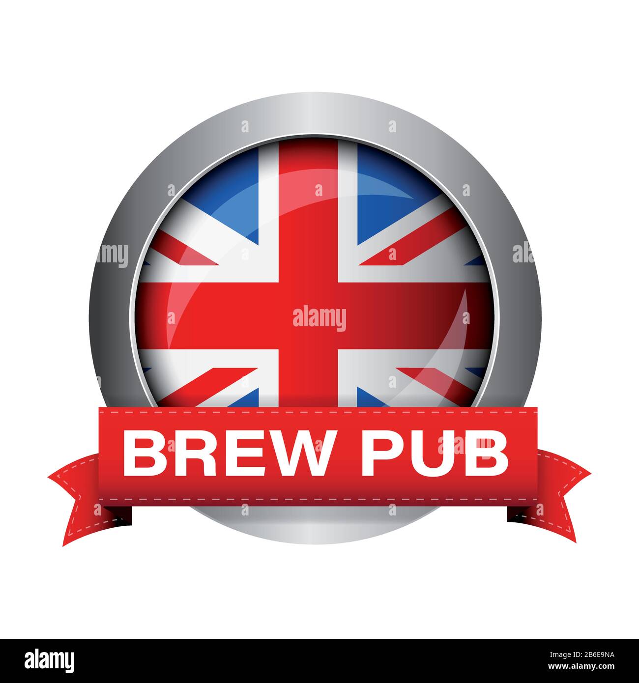 British pub Stock Vector Images - Alamy