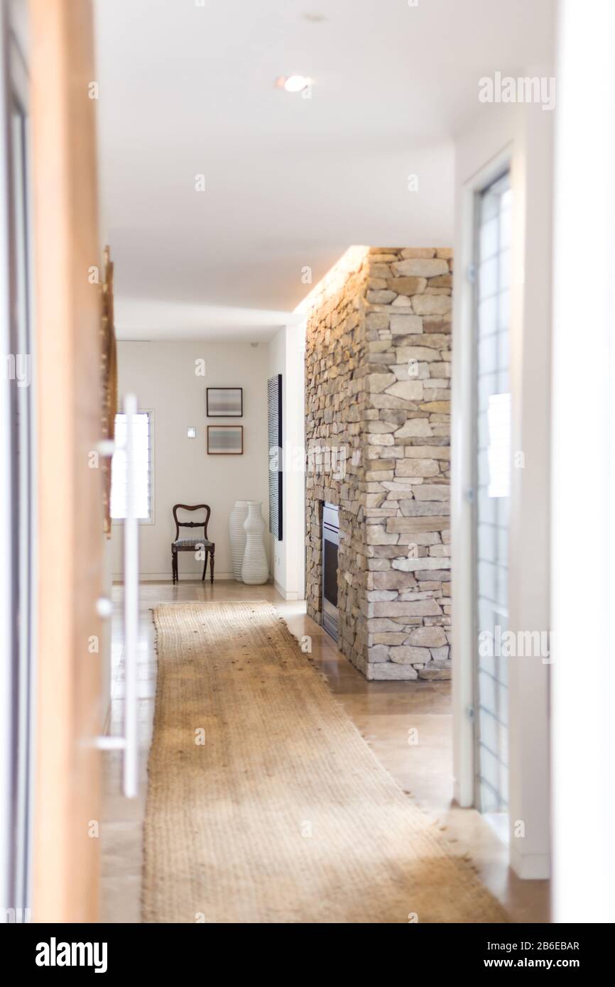 New home front entry Stock Photo - Alamy