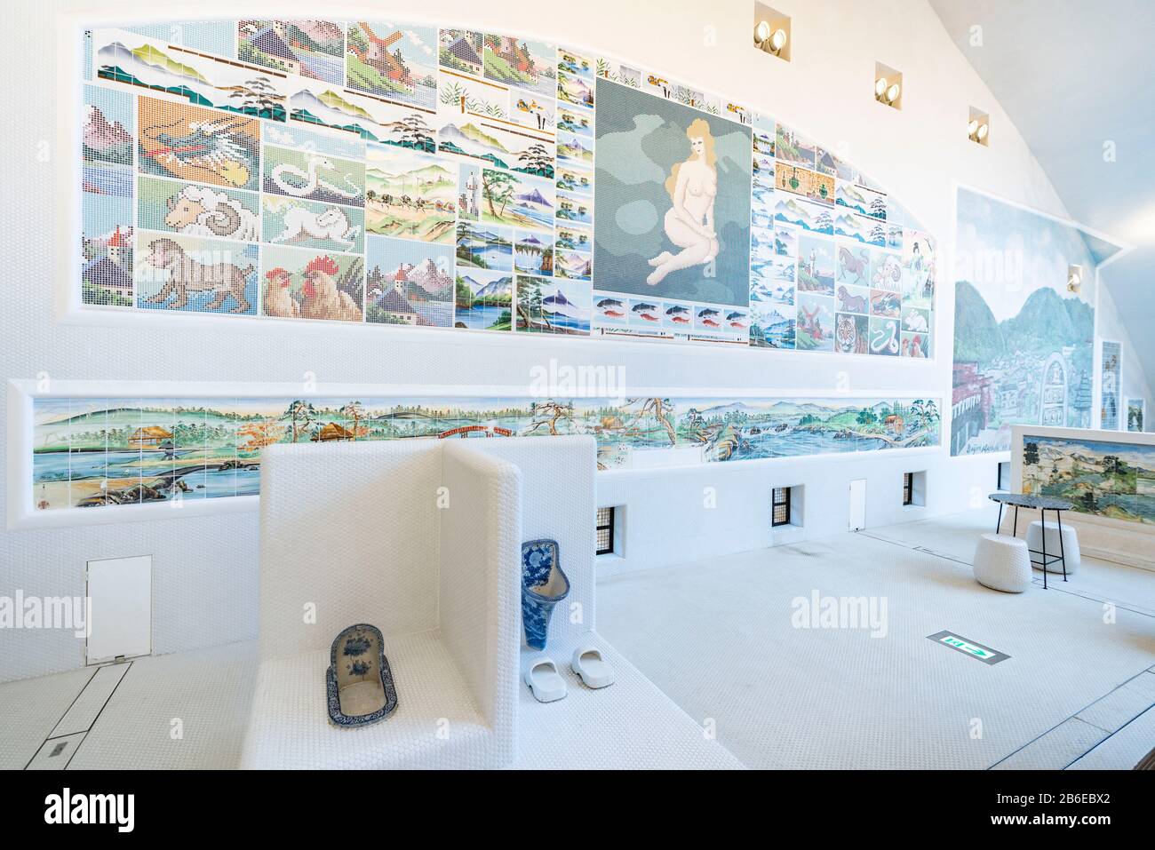 Mosaic Tile Museum Tajimi, Tajimi City, Gifu Prefecture, Japan Stock ...