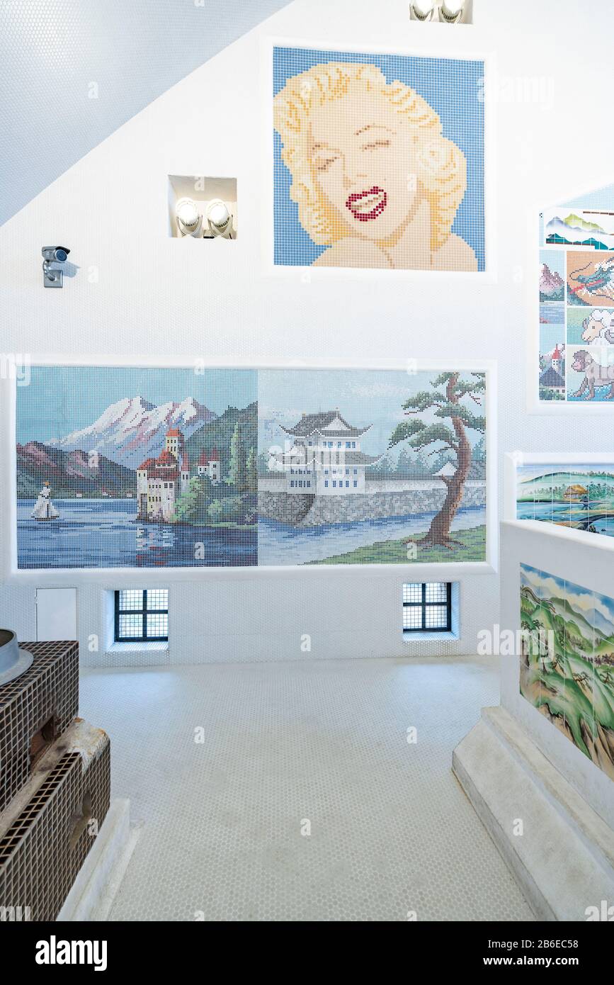 Mosaic Tile Museum Tajimi, Tajimi City, Gifu Prefecture, Japan Stock ...