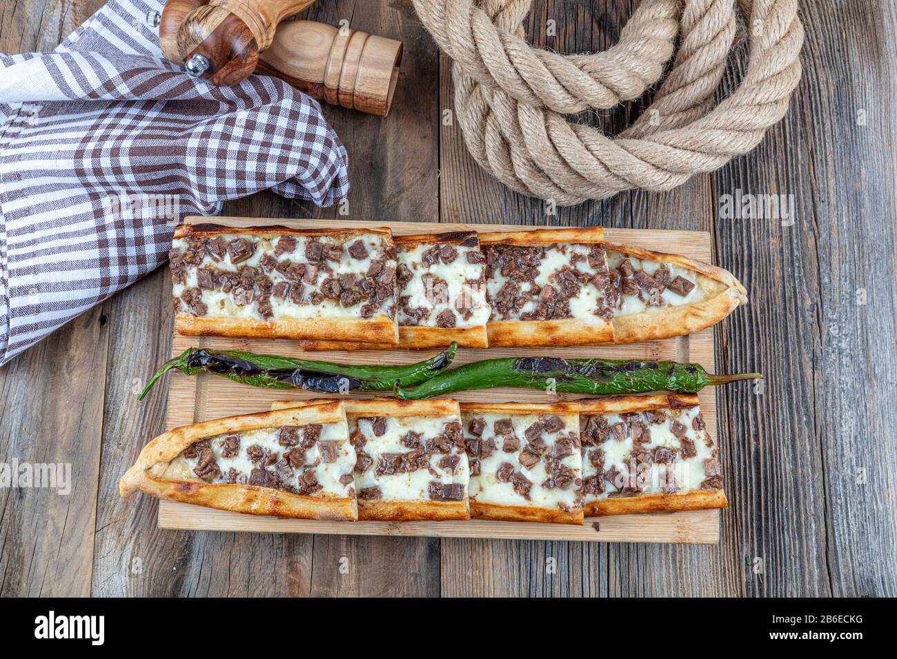 Fresh oven baked pizza with egg hi-res stock photography and images - Alamy