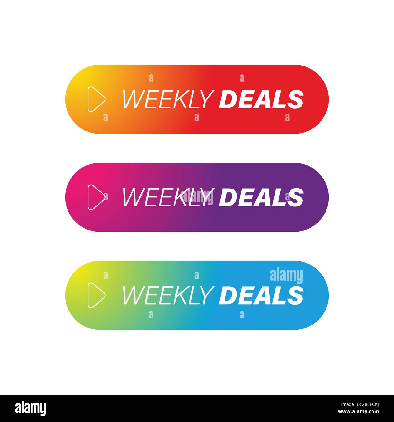 Weekly sale Stock Vector Images - Alamy