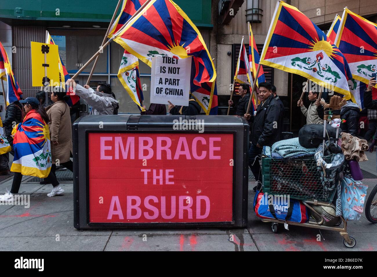 Tibetans commemorate the 1959 Tibetan Uprising against the invasion of ...