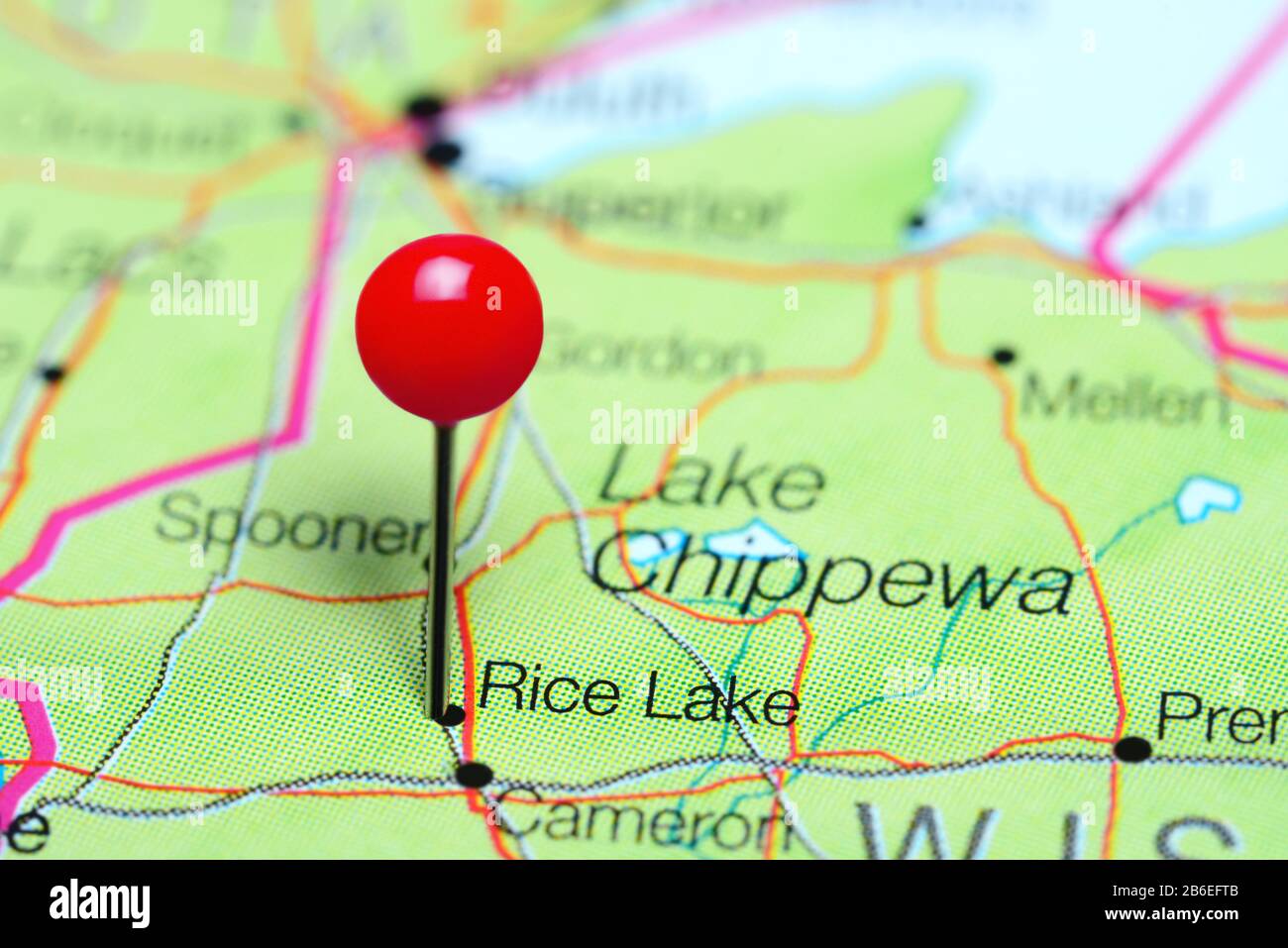 Town of rice lake hi-res stock photography and images - Alamy