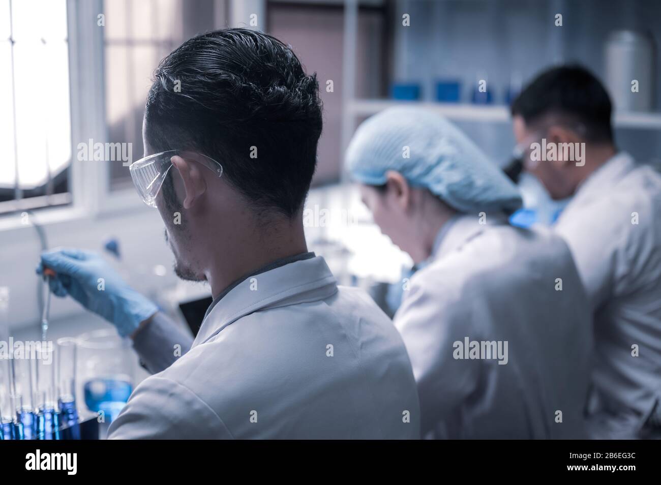 Team of Medical Research Scientists Collectively Working on a New ...