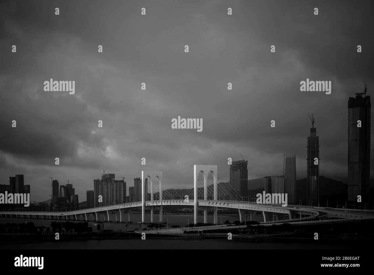 Sai van bridge Black and White Stock Photos & Images - Alamy