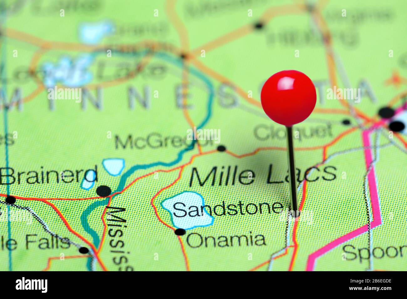 Political map of minnesota hi-res stock photography and images - Alamy