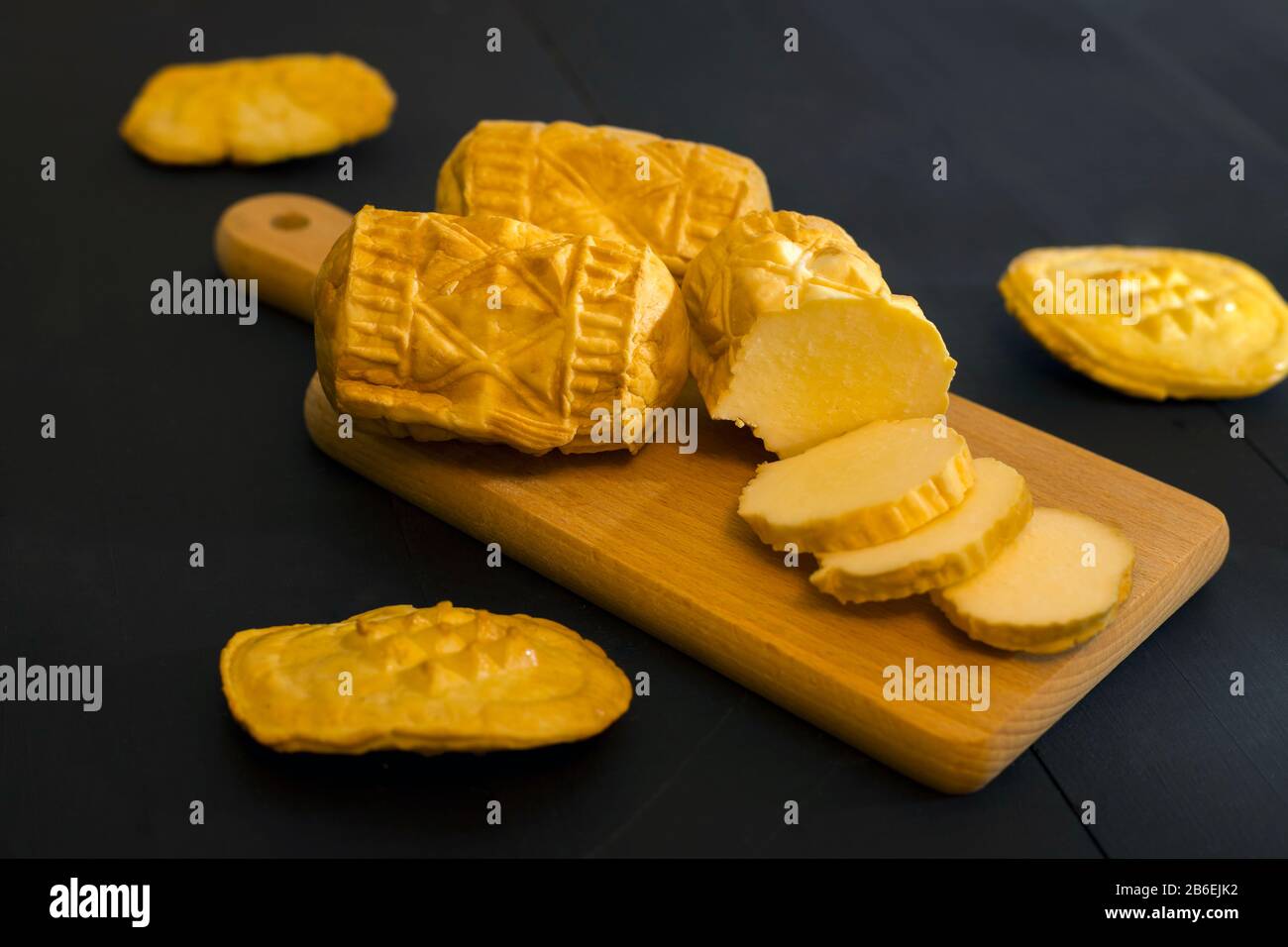 Zakopane oscypki smoked cheese hi-res stock photography and images - Alamy