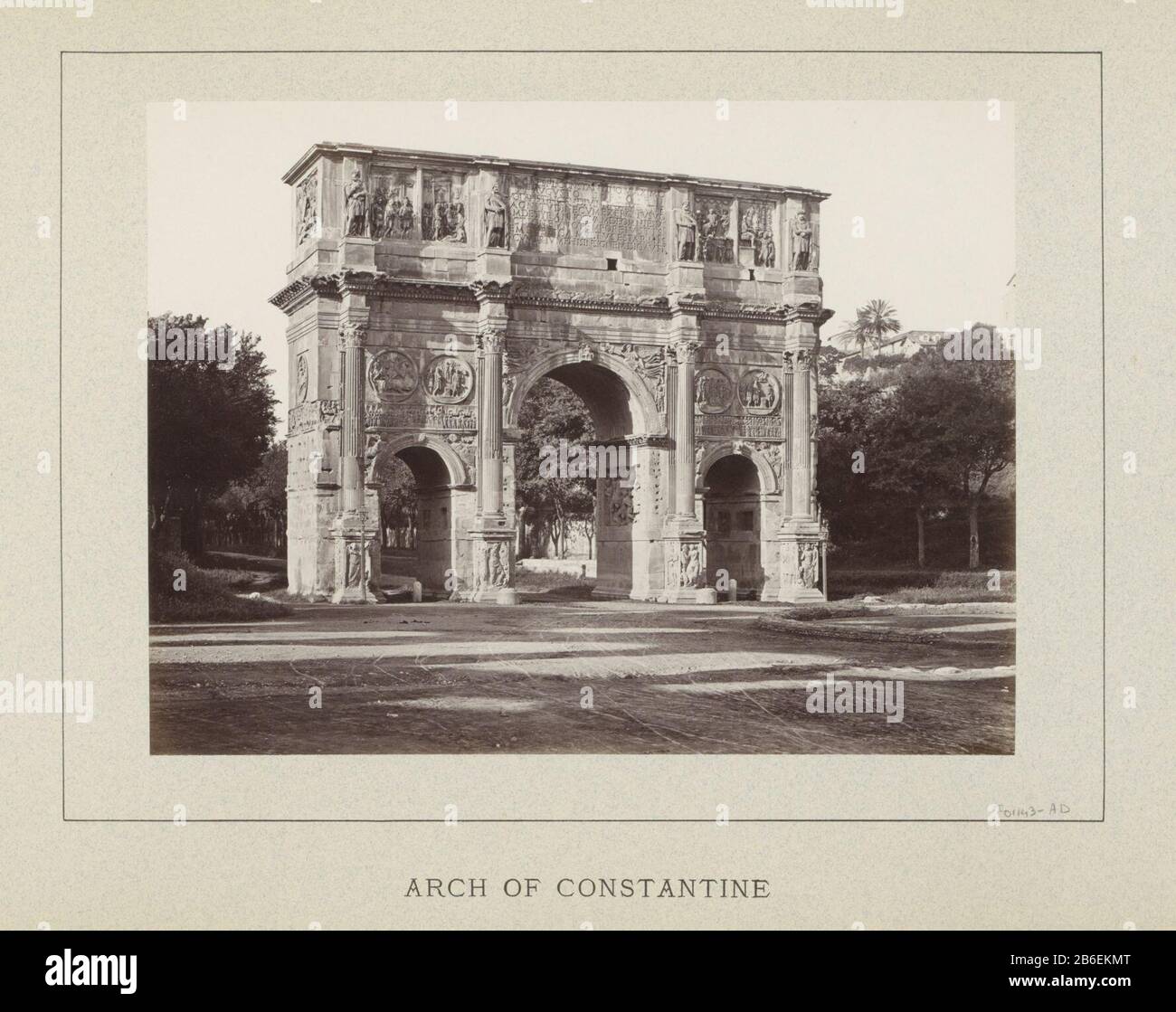 Arch of Constantine in Rome Arch of Constantine (title object) Part of ...