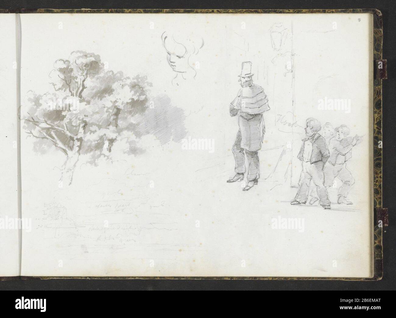 Three staffage figures hi-res stock photography and images - Alamy