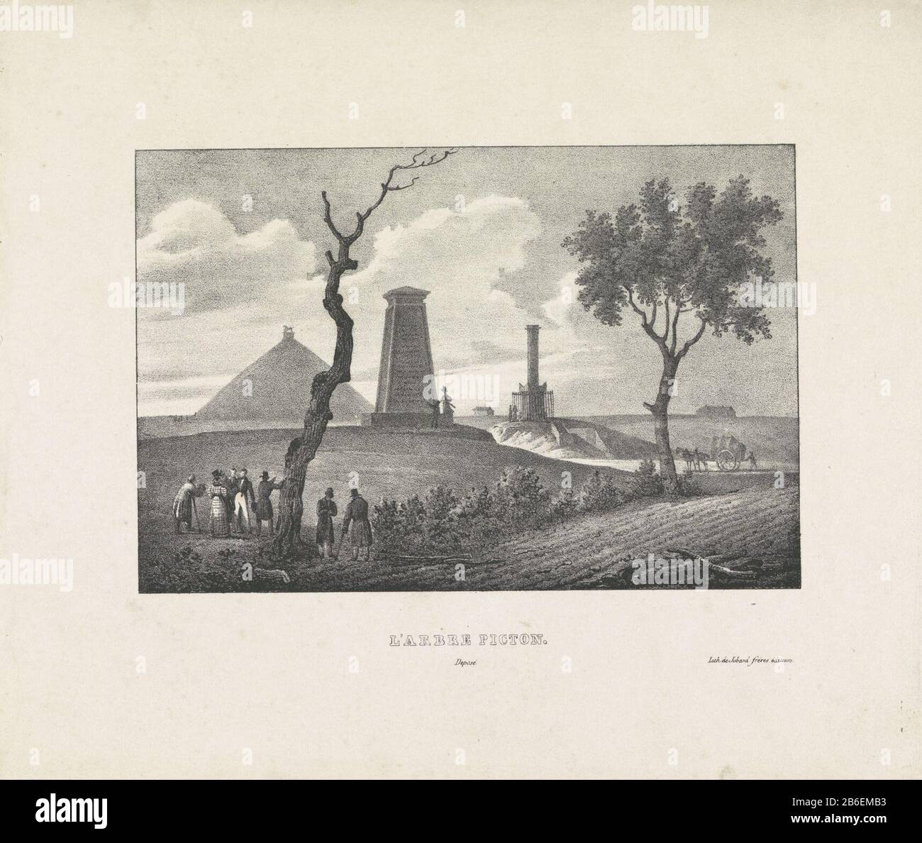 Tree Picton L'arbre Picton (title object) Face on the battlefield ...
