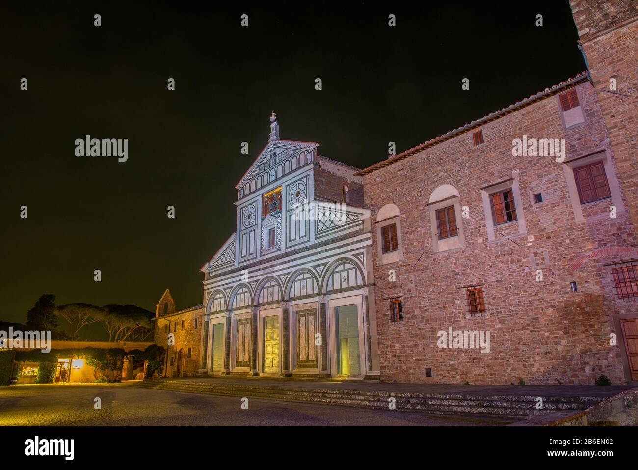 Basilica of San Miniato al Monte Florence Stock Photo - Alamy