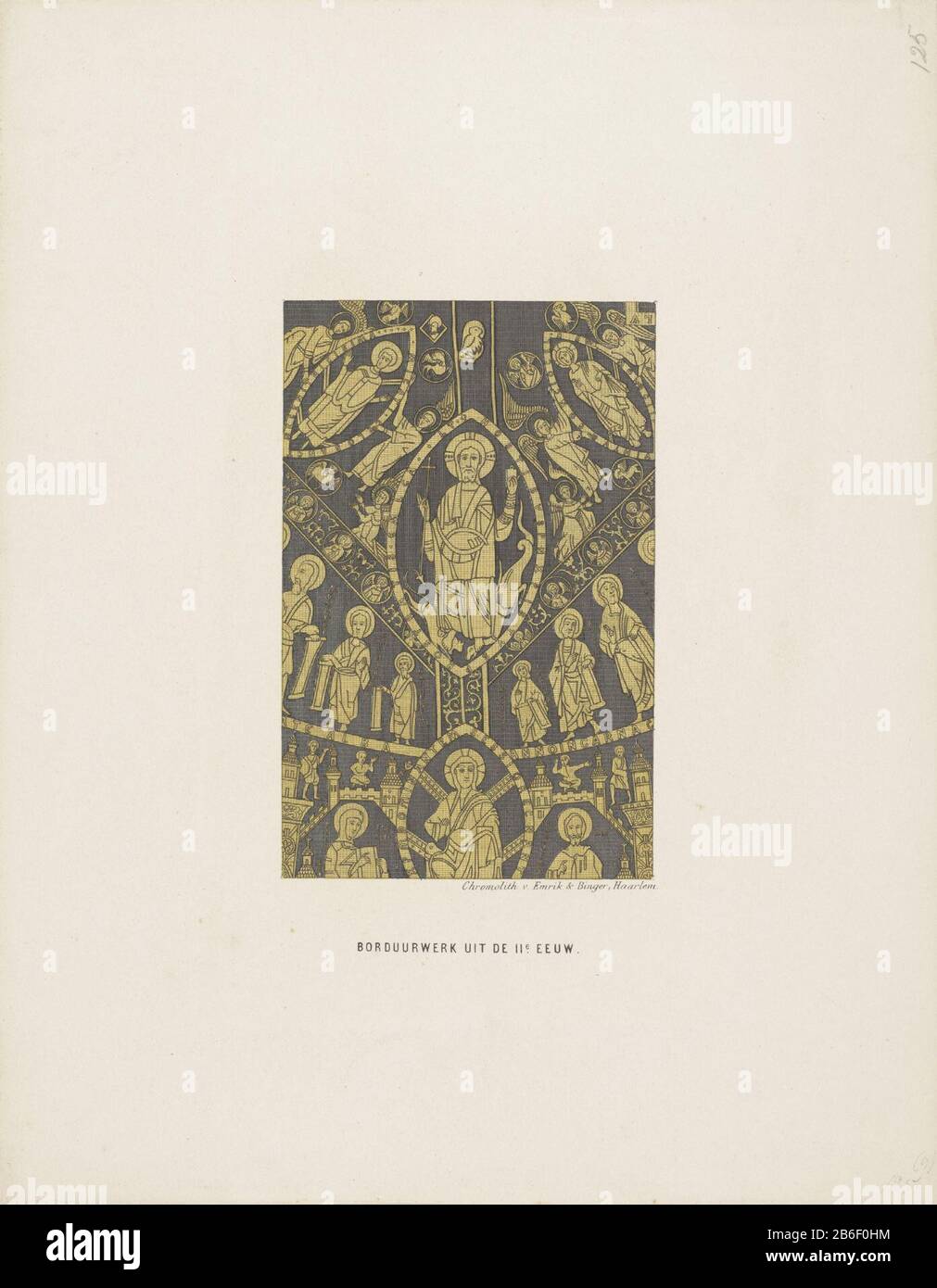 Embroidery, 11th century embroidery from the 11th century (title object ...