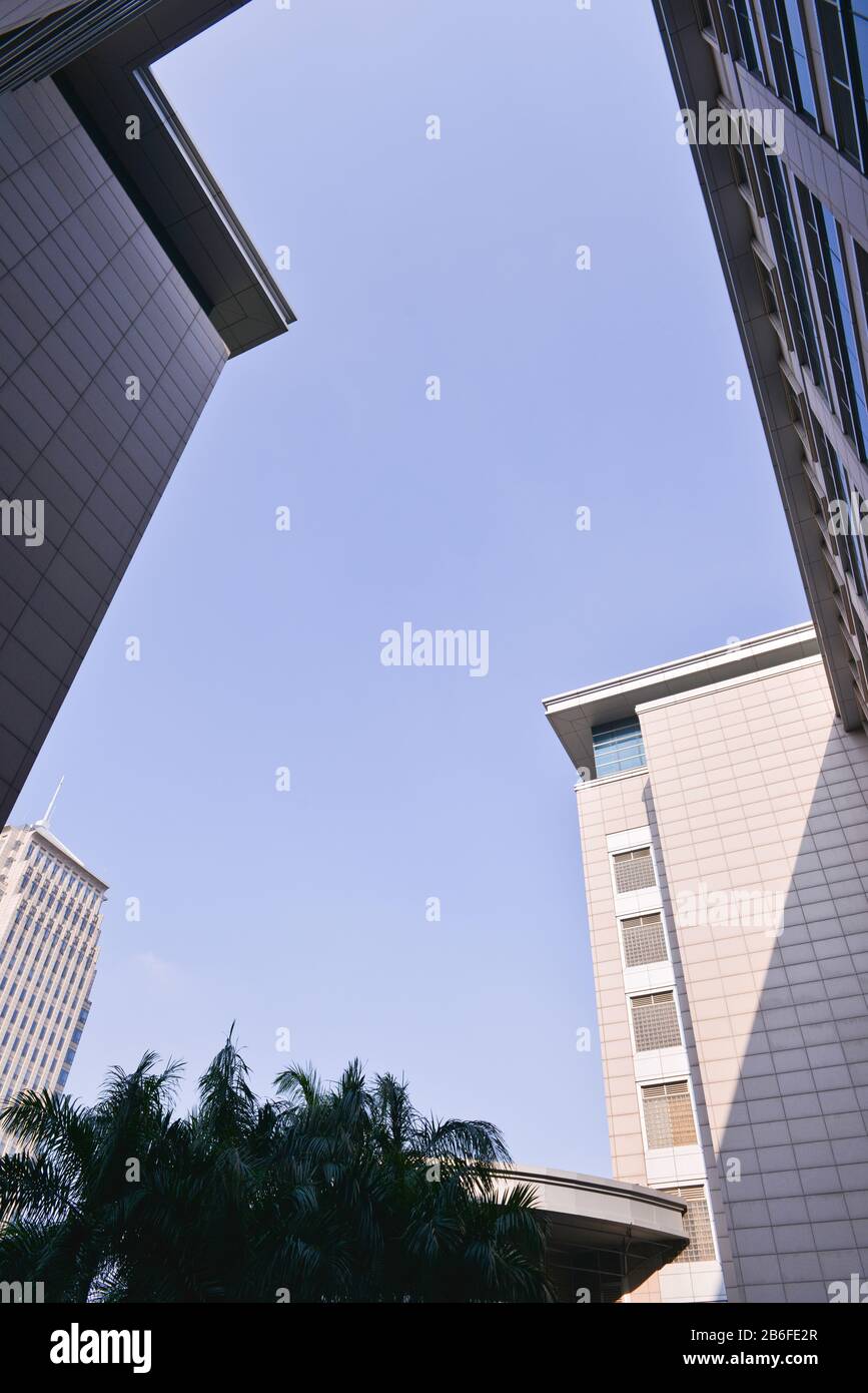 Modern skyscraper in Guzhen Town of Zhongshan, Guangdong, China Stock ...