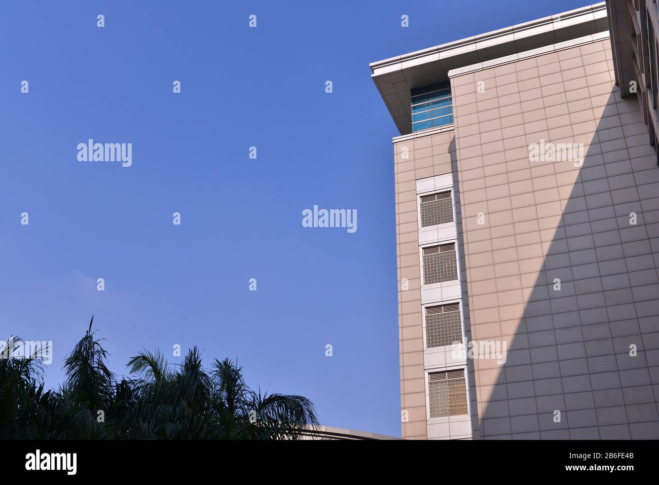 Modern skyscraper in Guzhen Town of Zhongshan, Guangdong, China Stock ...