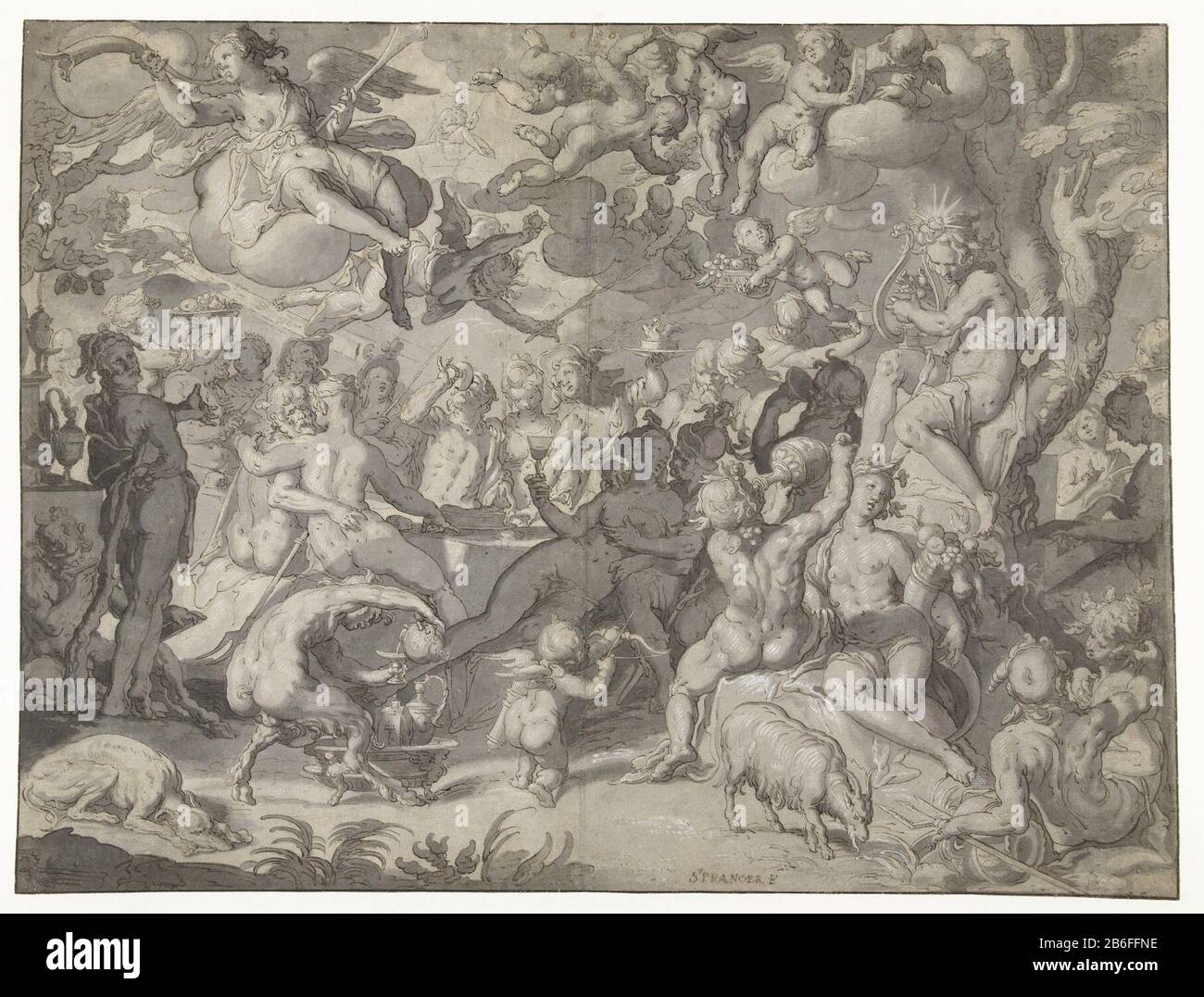 The marriage of peleus and thetis hi-res stock photography and images ...