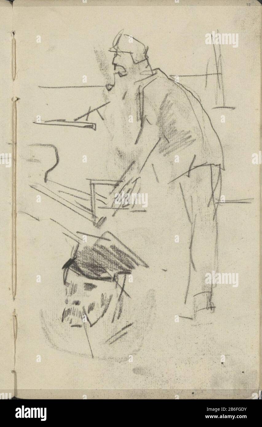 Stooping man hi-res stock photography and images - Alamy