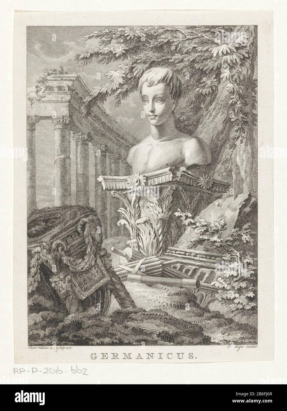 Bust of Germanicus in a landscape Germanicus (title object) Title page ...