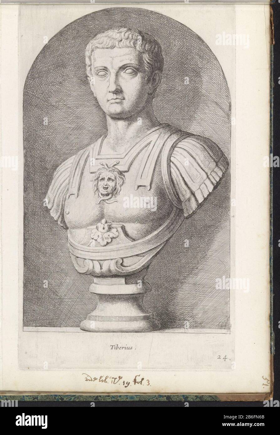 Bust of the emperor tiberius hi-res stock photography and images - Alamy