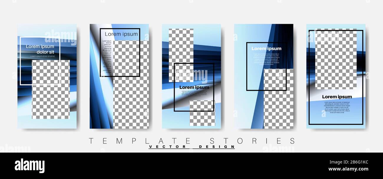 Editable Stories background template. Vector Design for social media ...