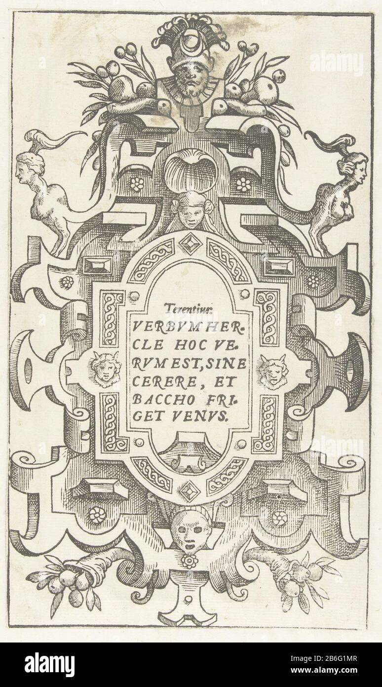 the scroll work frame is topped by the head of a man who: ns headdress ...