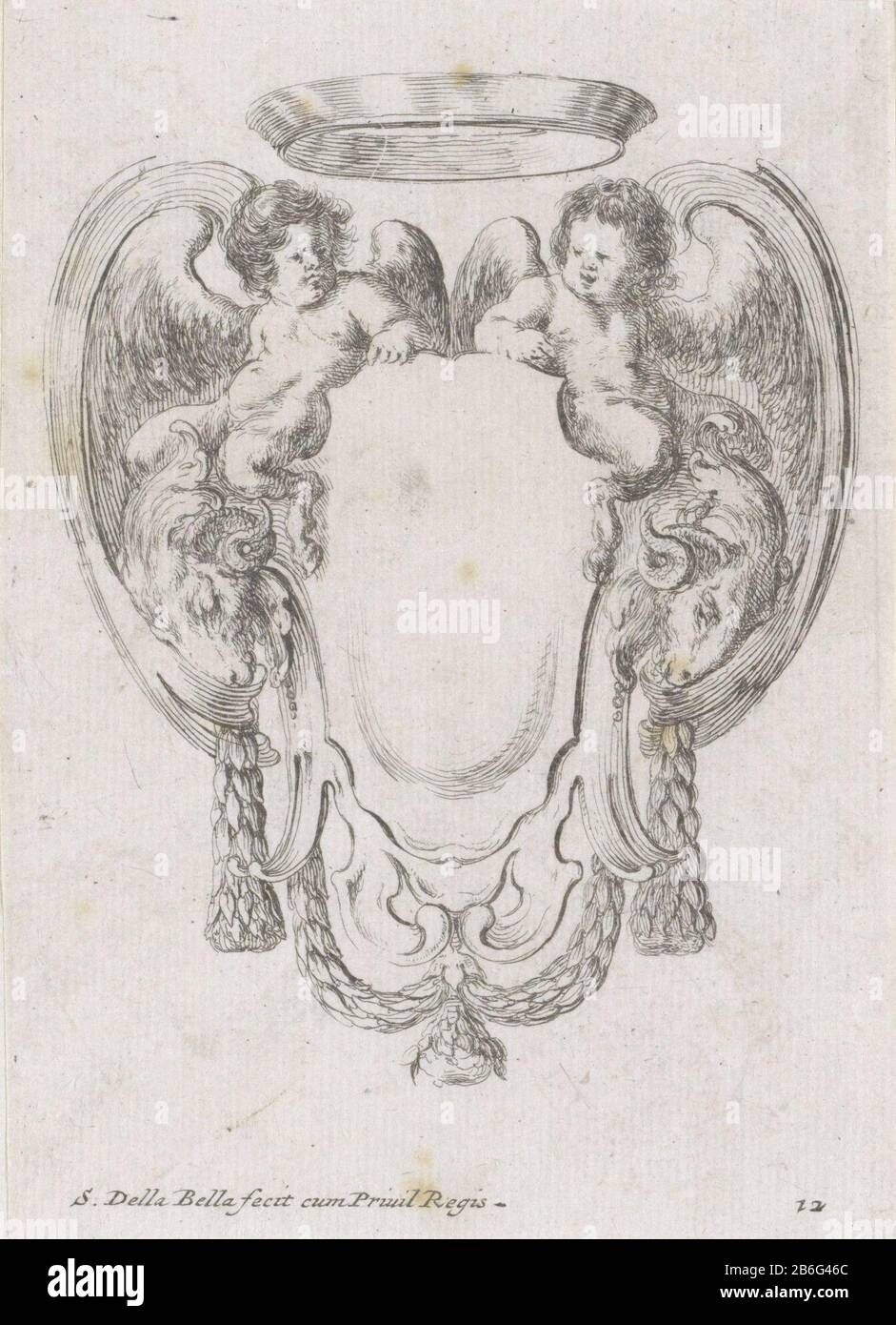 Two putti heads hi-res stock photography and images - Alamy