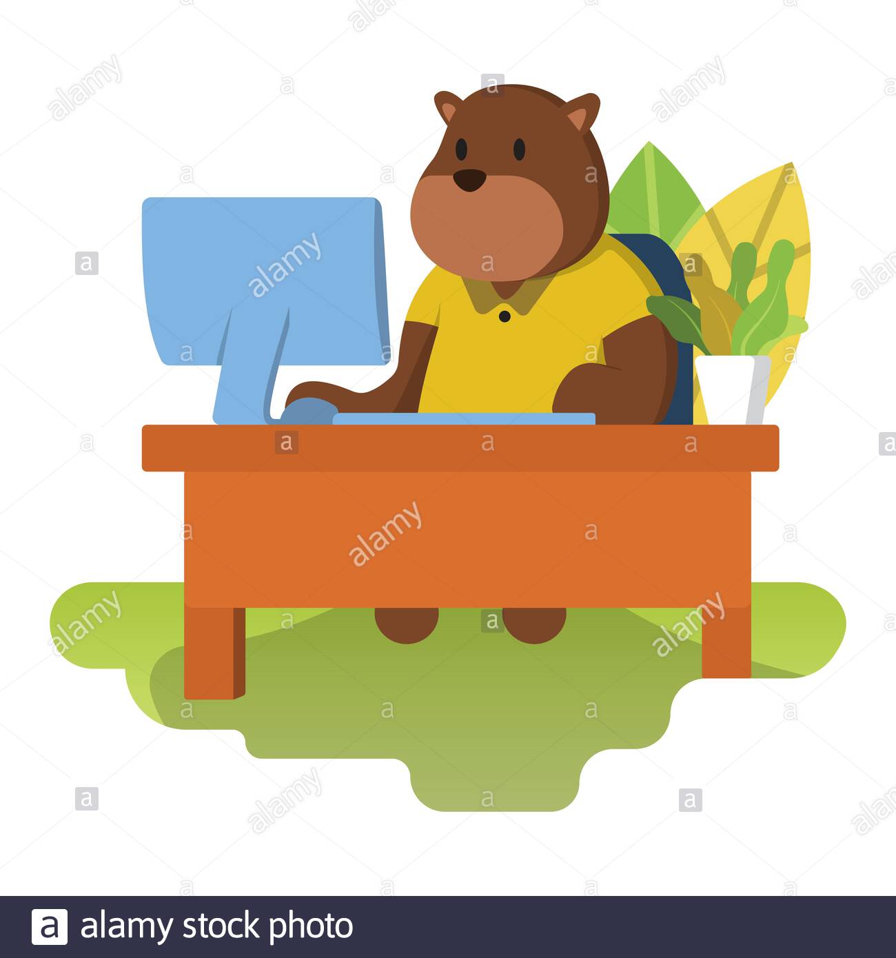 Grizzly Bear Stock Vector Images - Alamy