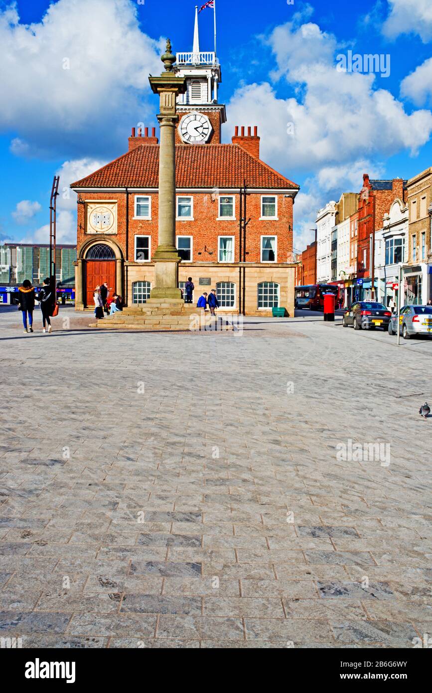 Town Hall, Stockton on Tees, Cleveland, England Stock Photo - Alamy