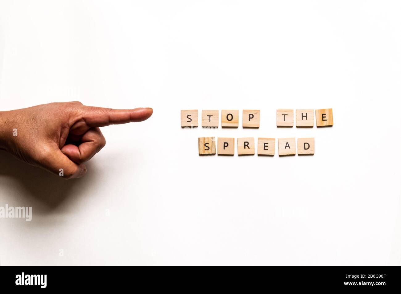 Stop the spread hi-res stock photography and images - Alamy