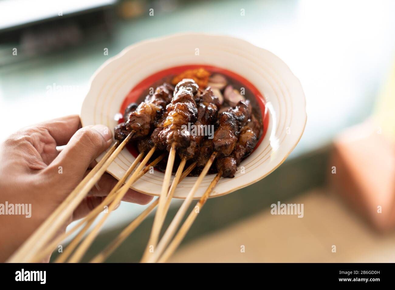 Sate sticks hi-res stock photography and images - Alamy
