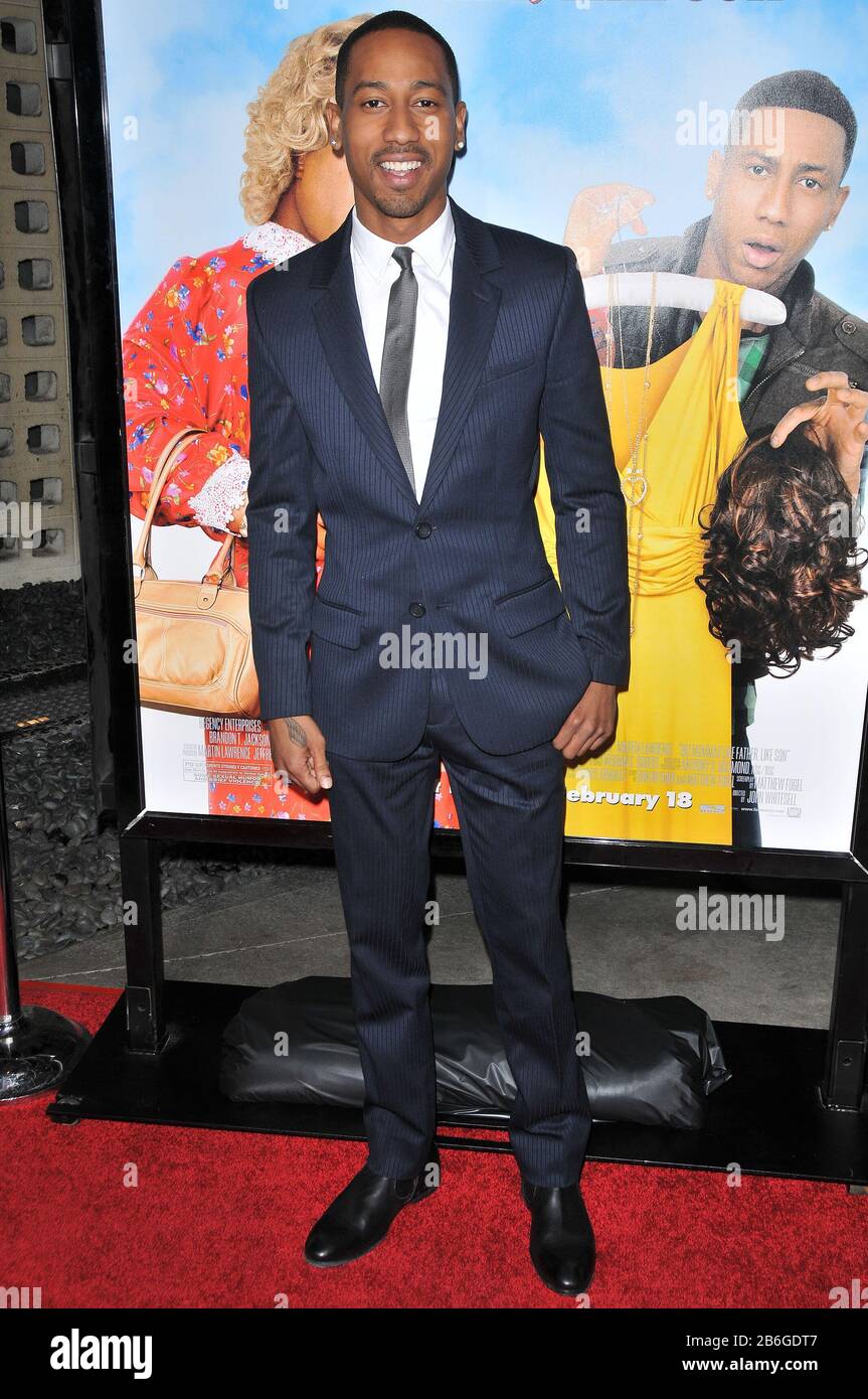 Brandon T. Jackson at the Los Angeles Screening of "Big Mommas: Like ...